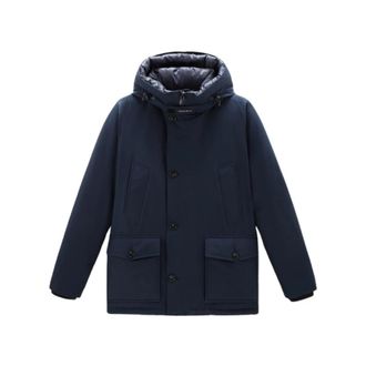 Woolrich Arctic Anorak - - Jackets - Herren - Blau - XL