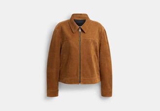 Coach Wildlederjacke