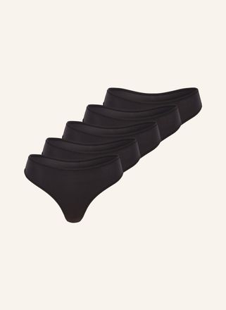 SKIMS Skims 5er-Pack String Fits Everybody schwarz