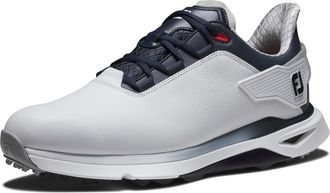 FootJoy Herren Pro/SLX Golfschuh, Farbe: Weiß/Marineblau, 42.5 EU