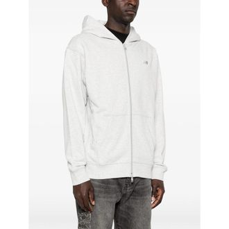 New Balance Zip-Up Cotton Hoodie - Gray