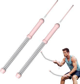 Generic Workout Battle Ropes - Heavy Gauge Krafttrainings-Tools, Muskelaufbau Trainings-Repssystem, Ersatz Fitness Rod Stick Set | Heimtraining Ausr&uuml;stung f&uuml;r