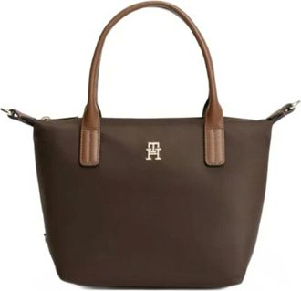 Tommy Hilfiger Cabas Popette East West - Femme - Sacs - Brun - Taille: ONE Size