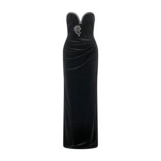 Self Portrait Gowns - - Dresses - Damen - Schwarzk - S