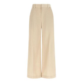 Brunello Cucinelli Hosen - - Trousers - Damen - Beige - S