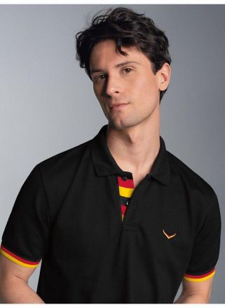 Trigema Poloshirt TRIGEMA Deutschland Poloshirt (1-tlg)