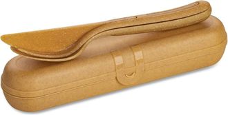 Koziol KLIKK READY Besteck-Set mit Etui, Besteckbox to go, Reisebesteck, Outdoor Besteck-Beh&auml;lter f&uuml;r Camping, wiederverwendbare Besteck-Verpackung, Besteckt