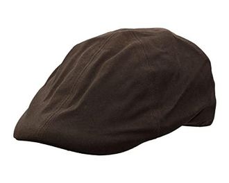 Walker and Hawkes Walker & Hawkes - Casquette cirée à visière - Unisexe - pour la Campagne - Marron - XL (60cm)