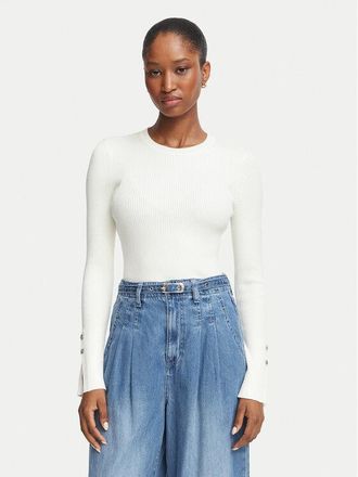 Guess Bluse W6YR09 Z0948 Creme Slim Fit