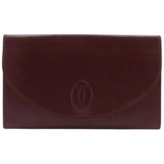 Cartier Pre-owned Must Clutch Bag - - Pre-owned - Damen - Rot - ONE SIZE