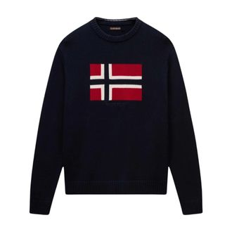 Napapijri Herren, Strickwaren, Blau, XLGr&ouml;&szlig;e