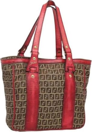 Fendi Damen, Pre-Owned, Beige, ONE SIZEGröße