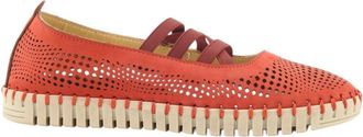 Frau Femme, Chaussures, Rouge, Taille: 38 EU Ballerina