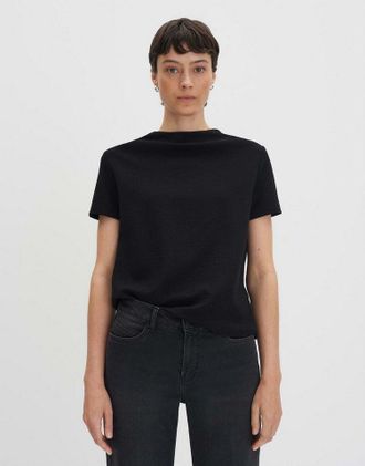 someday Kurzarmshirt KIANI Regular aus nachhaltiger Viskose