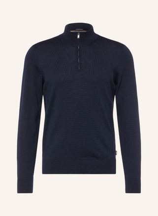 HUGO BOSS Troyer Ebenji blau