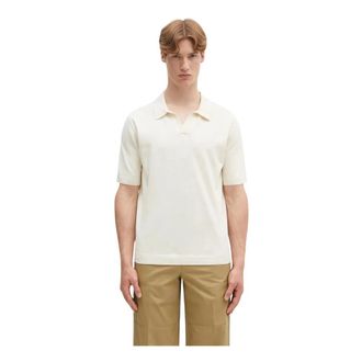 Norse Projects Leif Baumwoll-Leinen-Polo - - Tops - Herren - Beige - XL