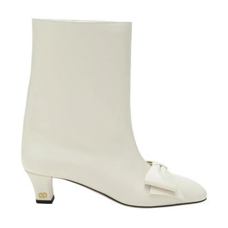 Valentino Garavani Stivale Basso Bowow - - Shoes - Damen - Wei&szlig; - 37 EU