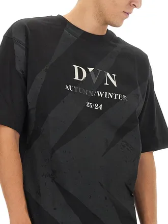 Dries Van Noten Logo-Embroidered Cotton T-Shirt - Black