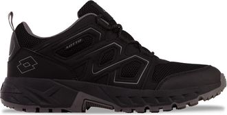 Lotto Unisex Sneaker, Black/DK.Grey, 42 EU