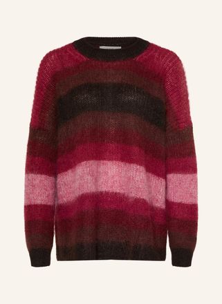 BA&SH Ba&Sh Pullover Rivas Mit Mohair rot
