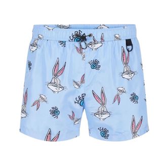 Iceberg Homme, Maillots de bain, Bleu, Taille: S Short Boardshorts