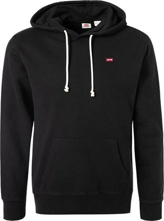 Levi's Herren Hoodie schwarz unifarben