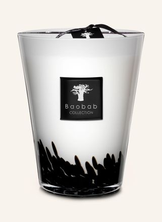 Baobab Baobab Collection Duftkerze Feathers schwarz