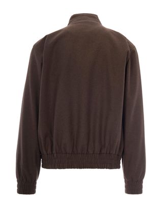 Dr&ocirc;le de Monsieur Mens Flannel Jacket Light Brown Shell: Virgin Wool