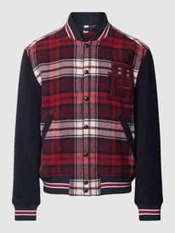 Tommy Hilfiger Bomberjacke mit Tartan-Karo