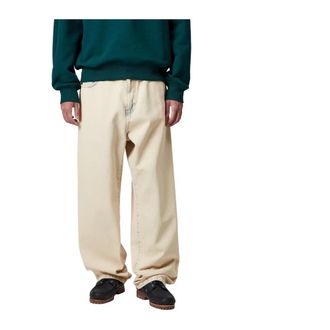 Carhartt Work in Progress Blaue Landon Pant Klassischer Streetwear-Stil - - Trousers - Herren - Beige - W30