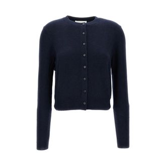 Lisa Yang Karia Cardigan - - Knitwear - Damen - Blau - XS