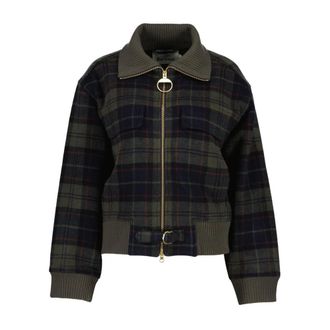 Barbour Ivybridge Wollmischungs-Overshirt - - Jackets - Damen - Gr&uuml;n - S