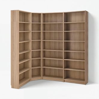 IKEA BILLY Regaleckkombination mit Aufs&auml;tzen