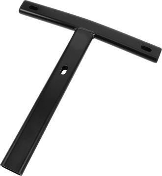 BESPORTBLE DEARMAMY T F&ouml;rmige R&uuml;ckenlehnenst&uuml;tze aus Stahl Robuste B&uuml;rostuhl Ersatzhalterung Verstellbare R&uuml;ckenlehnenhalterung f&uuml;r Drehstuhl und Gaming Stuhl Ko