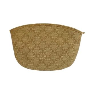 Celine Pre-owned Vintage Macadam PVC Coin Case - Femme - Pre-owned - Beige - Taille: ONE Size