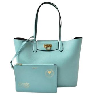 Ferragamo Damen, Pre-Owned, Blau, ONE SIZEGr&ouml;&szlig;e