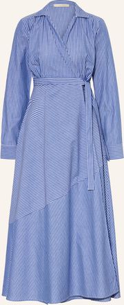 Lilienfels Lilienfels Wickelkleid blau