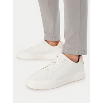 Calvin Klein Sneakers Calvin Klein Chunky Cupsole Laceup Clean Lth HM0HM02239 Wei&szlig;