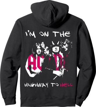 AC/DC Offizielles AC/DC Highway To Hell Rockband Pullover Hoodie