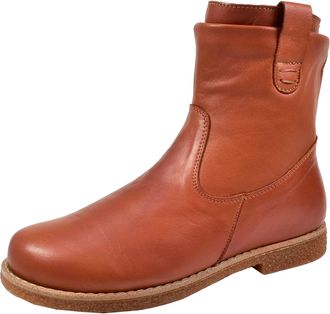 Andrea Conti Damen Stiefelette Boot besonderer Schaft Lasche flach 0342926, Gr&ouml;&szlig;e:37 EU, Farbe:Mehrfarbig