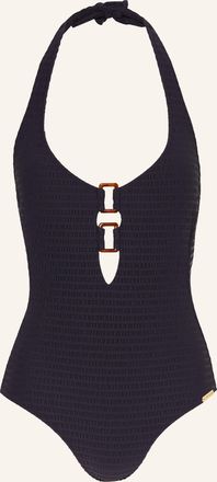 Watercult Watercult Neckholder-Badeanzug Essential Twist schwarz