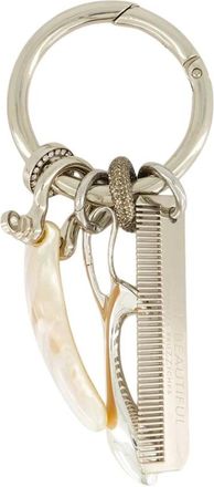 Benedetta Bruzziches Femme, Sacs, Gris, Taille: ONE Size Chatelaine Petite Platinum Keyring