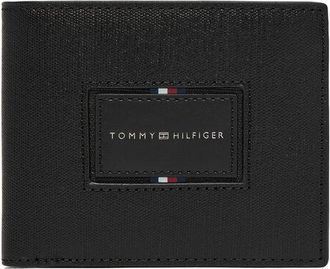 Tommy Hilfiger Geldb&ouml;rse Th Foundation Cc And Coin AM0AM14506 Schwarz