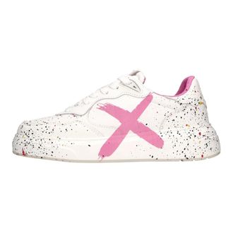 John Richmond Sneakers aus Leder und Kunstleder - - Shoes - Damen - Wei&szlig; - 38 EU