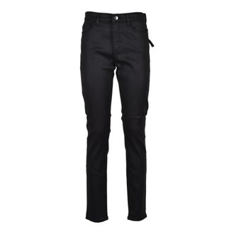Emporio Armani Skinny Gommato Jeans - - Jeans - Damen - Schwarzk - W27