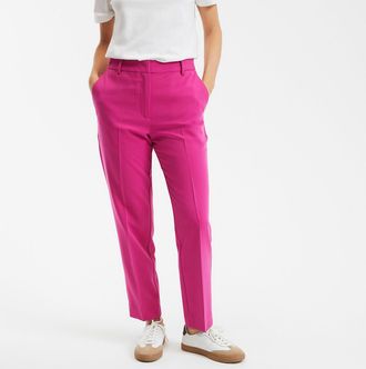La Redoute Collections Pantalon Cigarette Longueur 7/8ème