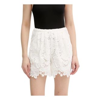 Silvian Heach Dioppo Shorts - Femme - Shorts - Blanc - Taille: 42 FR