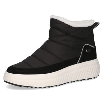 Caprice Damen Stiefeletten Gefüttert Wasserabweisend, Schwarz (Black Comb), 40 EU