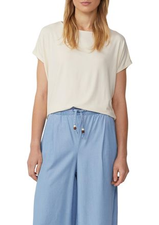 s.Oliver Flie&szlig;endes Jersey-Shirt mit &uuml;berschnittenen Schultern