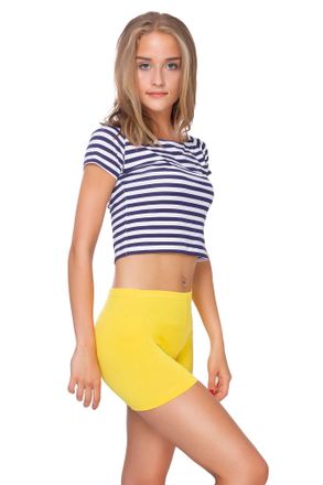 FUTURO FASHION Radlerhose Damen Weiche Baumwoll-Shorts elastische Hotpants Yoga-H&ouml;schen atmungsaktive Sommer Kurze Leggings f&uuml;r Damen, Gr&ouml;&szlig;en 36-50